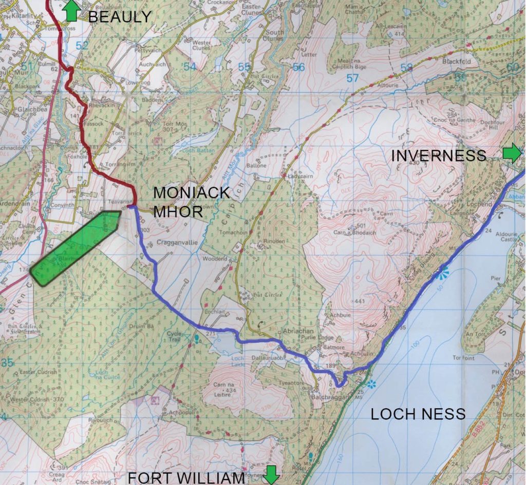 Getting here - Moniack Mhor